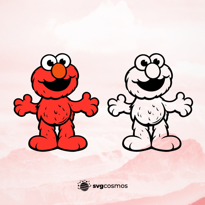 Sesame Street Elmo Clip Art