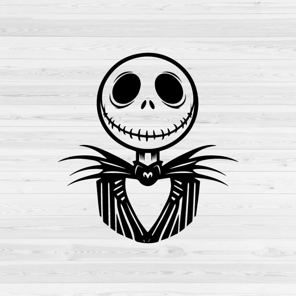 Jack Skellington vector svg cricut – svgcosmos