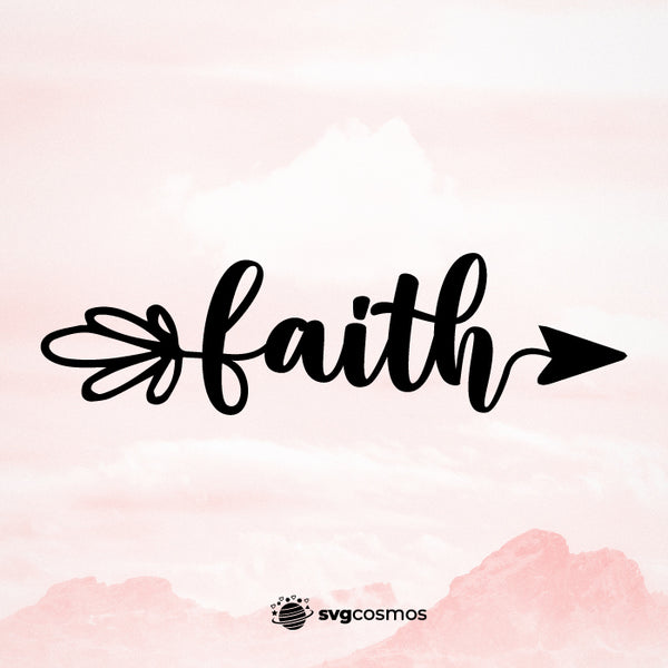 Faith arrow svg cricut clipart – svgcosmos