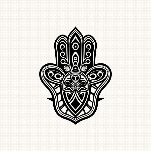 Hamsa hand svg – svgcosmos