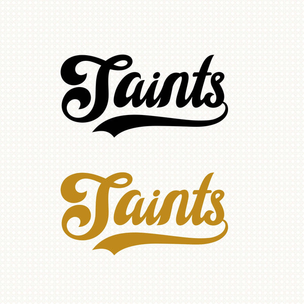 Vector Saints Logo New Orleans Saints Wordmark Logo (.EPS + .SVG)