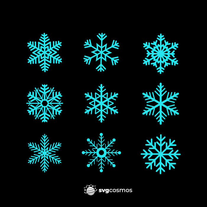 Simple Snowflake Vector Png