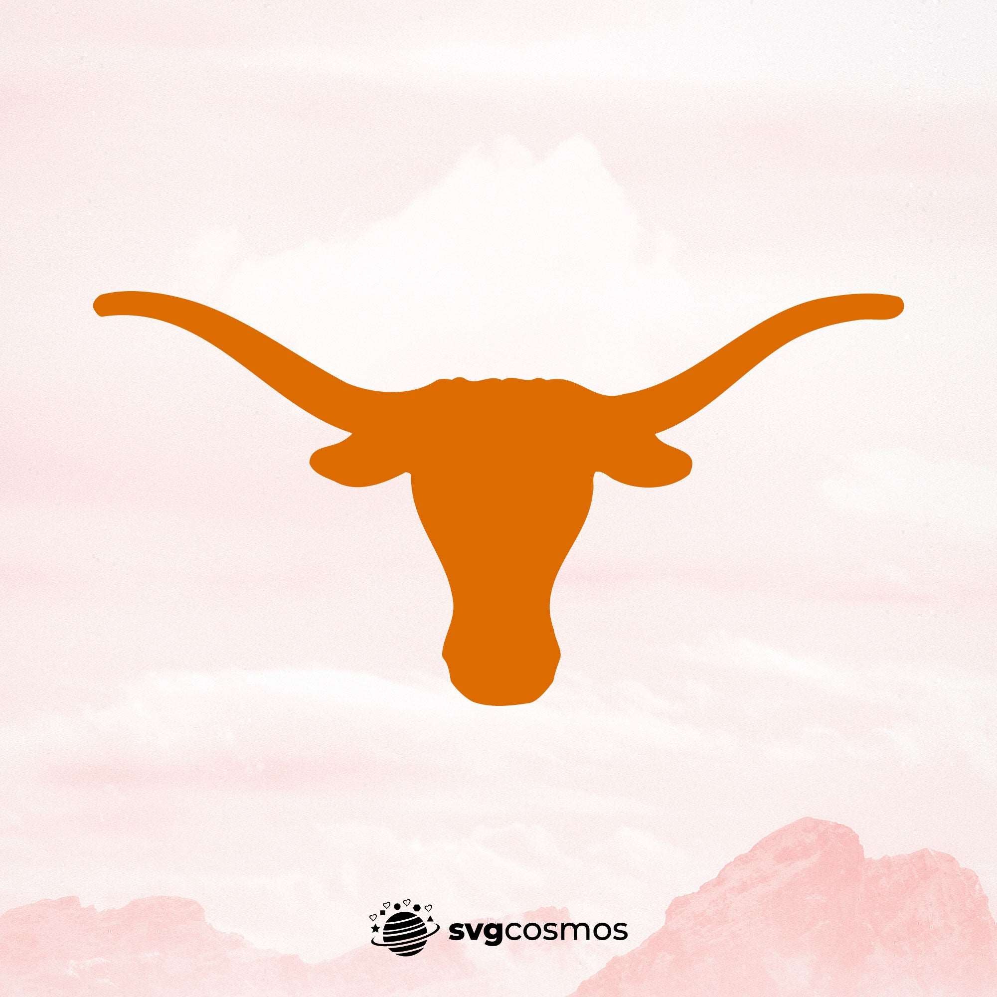 texas longhorns logo coloring pages