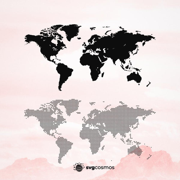 World Map svg cricut – svgcosmos